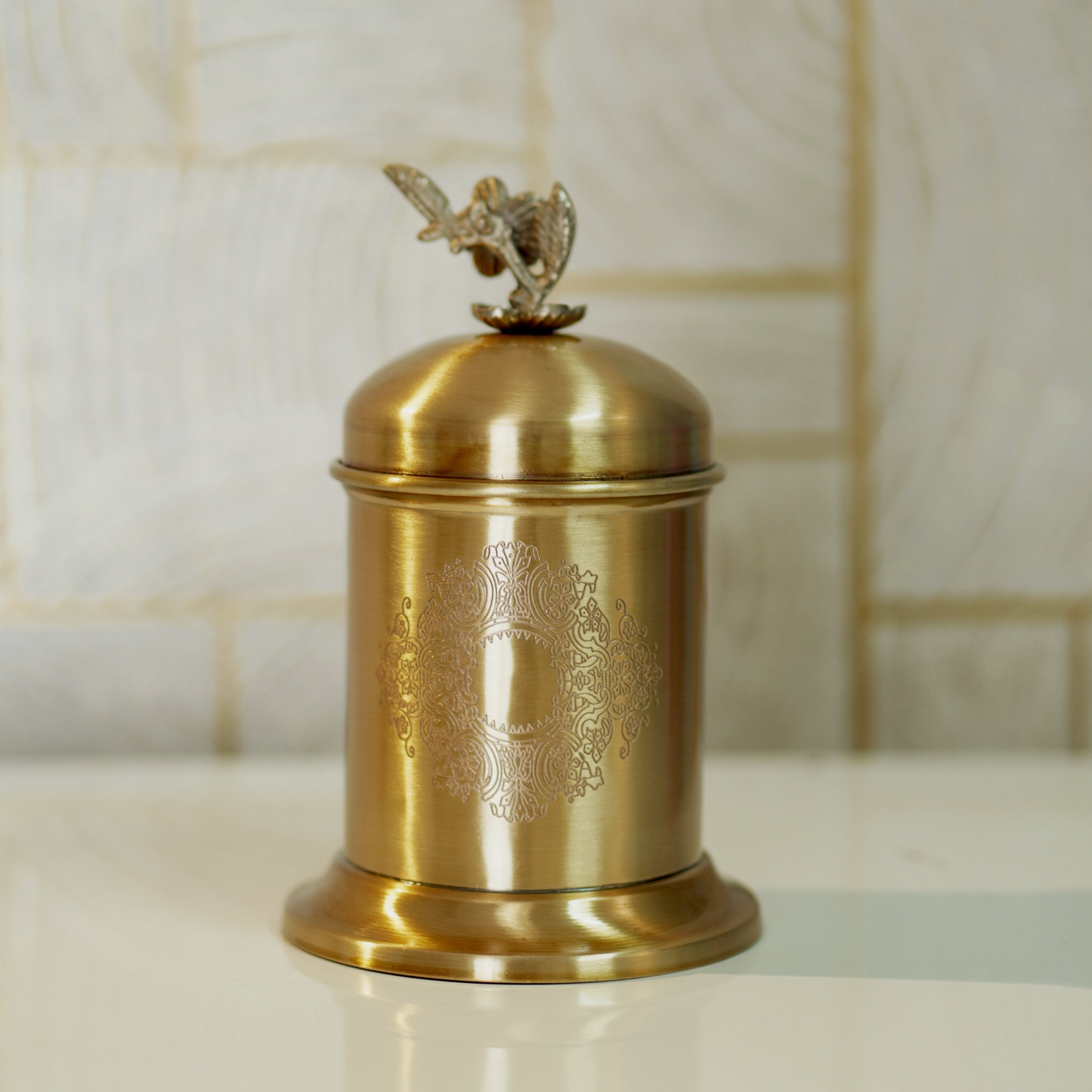 Brass Antique Victoria Jar – Velan Store