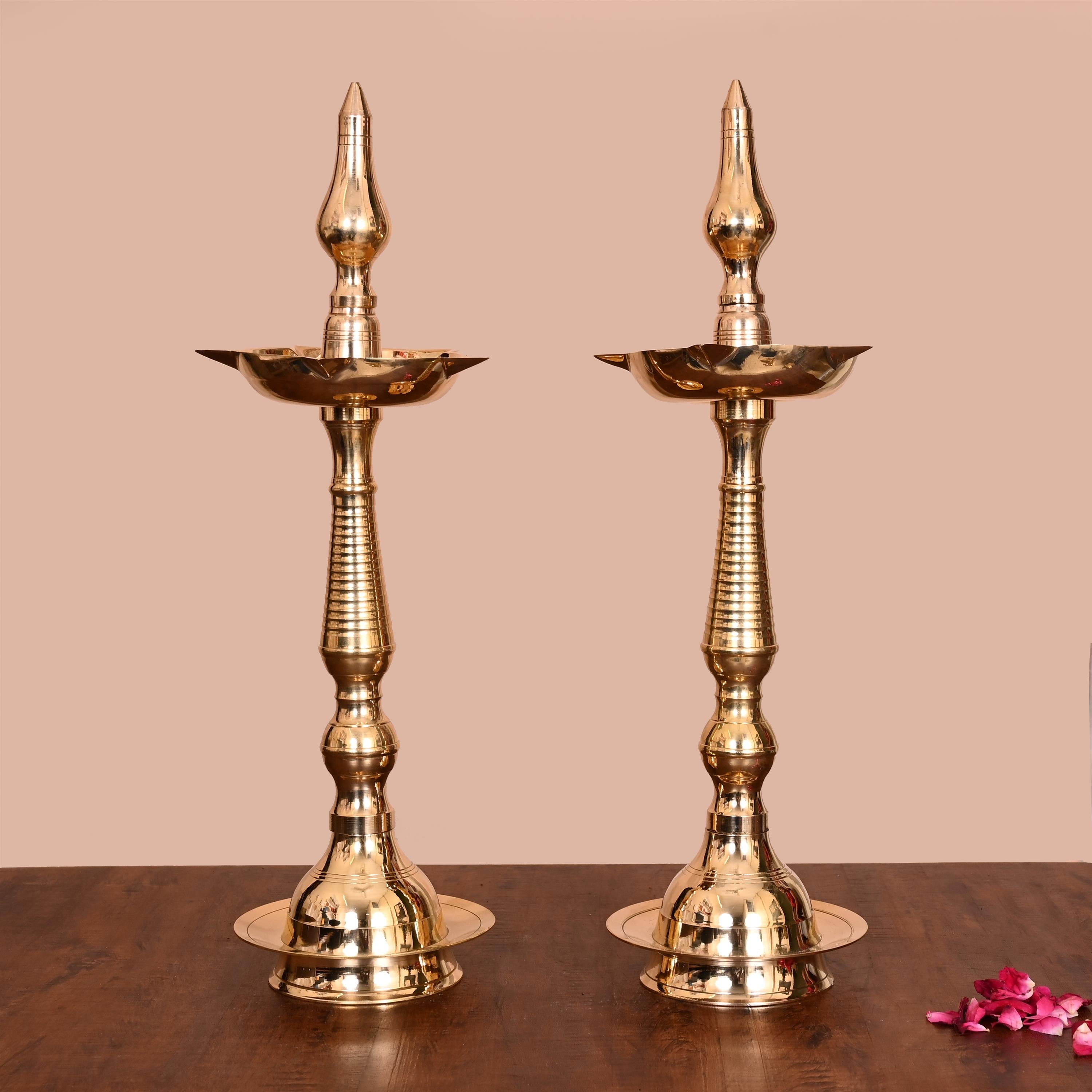 Brass Samai/Diya Pair – Velan Store