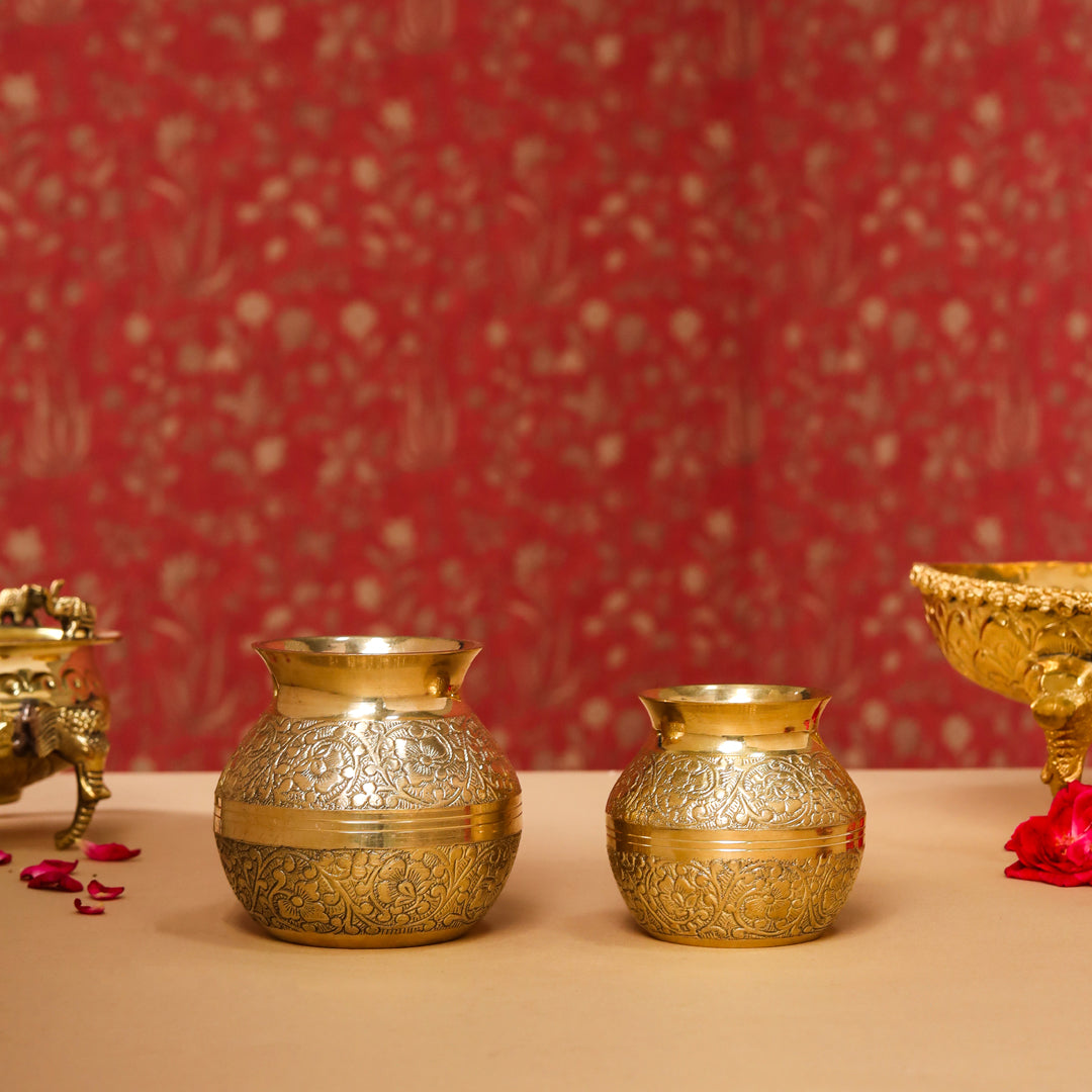 Brass Royal Pooja Kalash – Velan Store