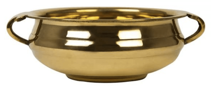 Brass Uruli - Handcrafted Traditional Indian Decor – Velan Store